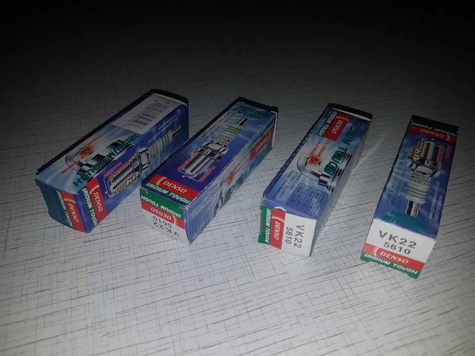 Плановая замена свечей (VAG 06H905601A => Denso VK22) — Skoda Superb Mk2, 1,8 л, 2013 года ...