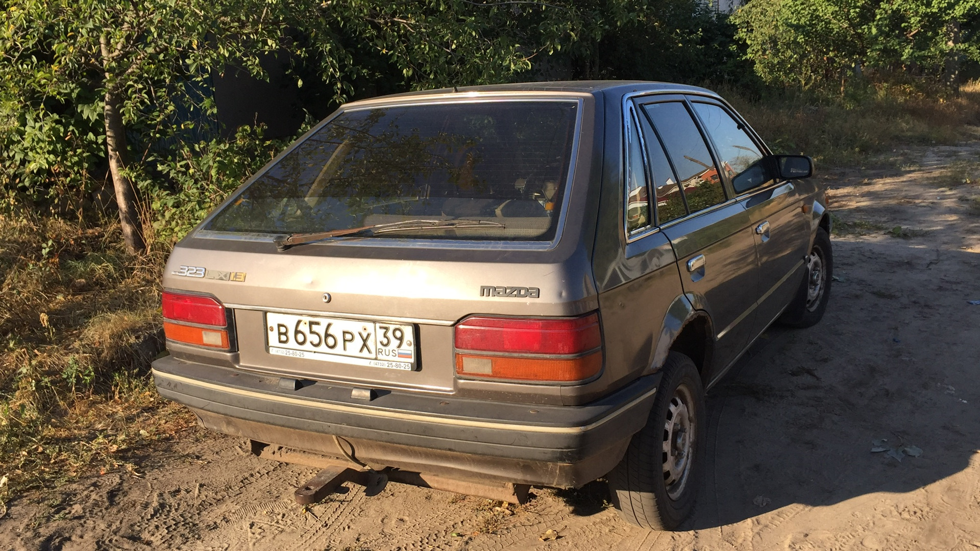 Mazda 323 II 1.3 бензиновый 1986 | Japan classic rat look на DRIVE2