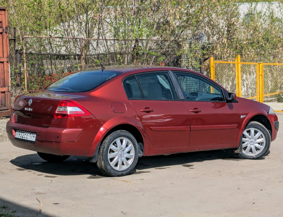 1. Оригинальные диски kubera r16 — Renault Megane II, 1,6 л, 2007 года ...