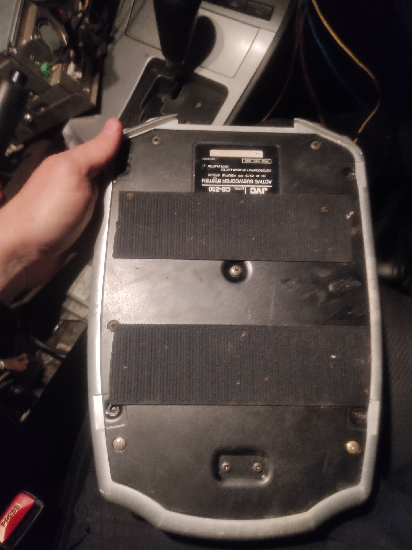 Музыка. Часть 2. Сабвуфер JVC CS-Z30 — Mazda Axela (2G), 1,5 л, 2009 ...