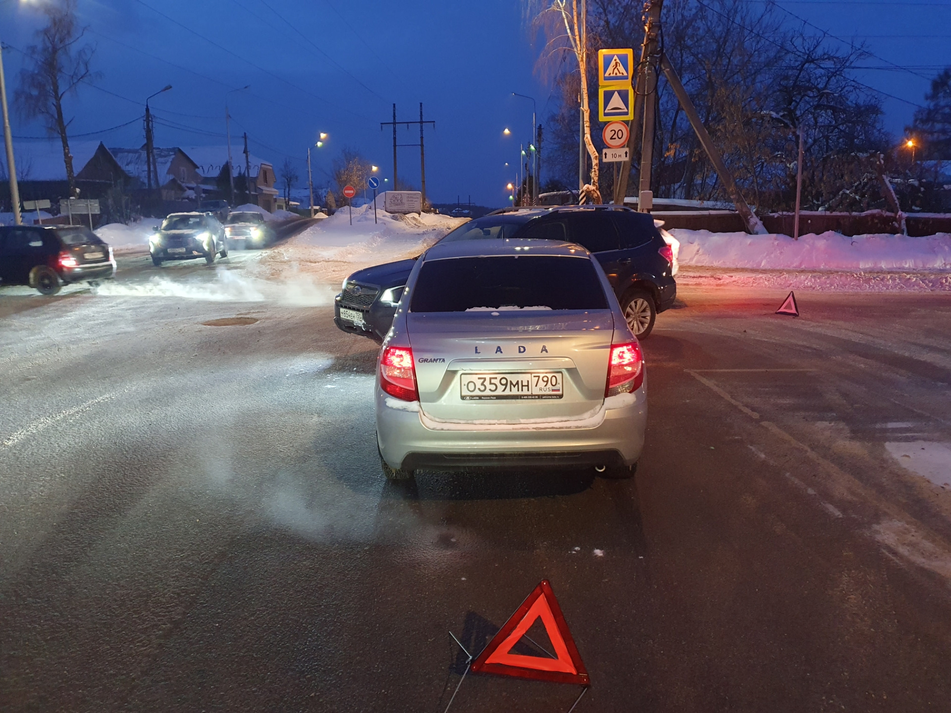ДТП — Lada Гранта (2G) FL, 1,6 л, 2021 года | ДТП | DRIVE2