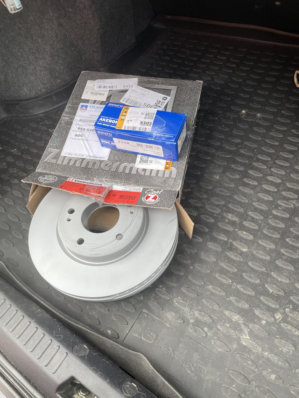 Замена сальника, дисков и колодок тормозных — Mitsubishi Lancer X, 9,9 ...