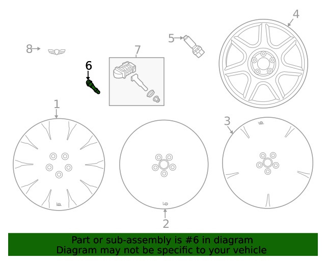 5293331300 Вентиль шины KIA HYUNDAI | Запчасти на DRIVE2
