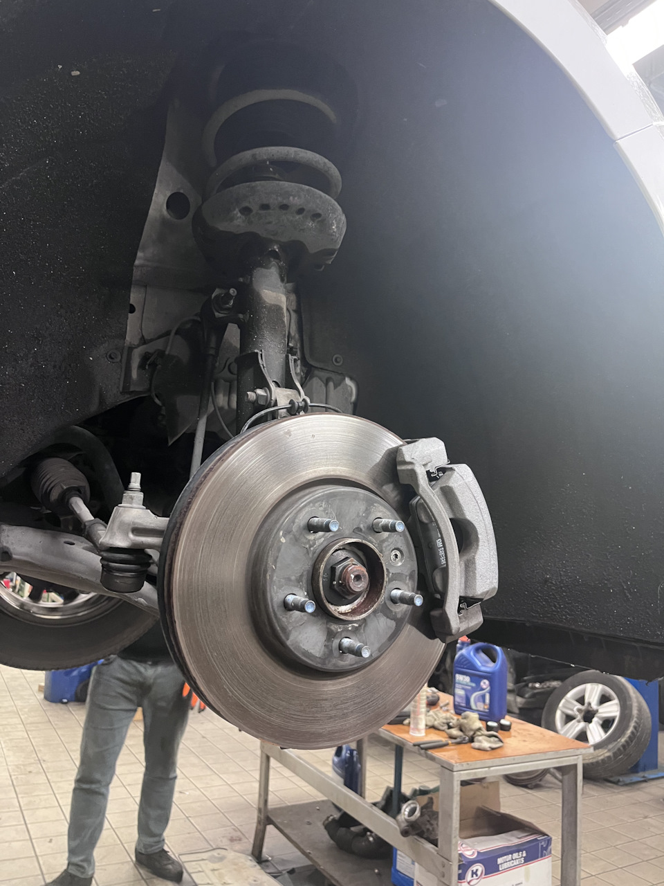 Писк колодок — часть вторая — Chevrolet Equinox (3G), 1,5 л, 2018 года ...