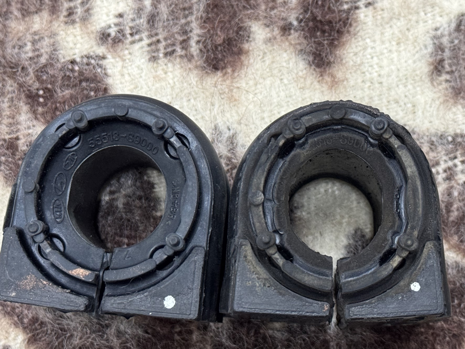 Замена стоек и резинок заднего стабилизатора — Hyundai Santa Fe (4G), 2 ...