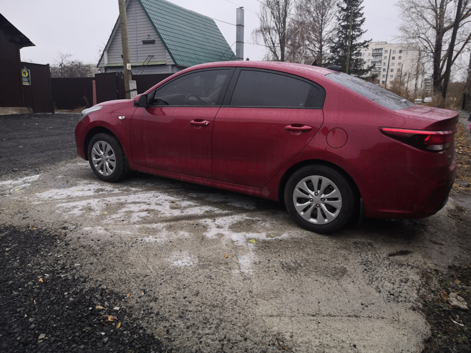 Установка зеркала с автозатемнением — KIA Rio (4G), 1,6 л, 2017 года ...