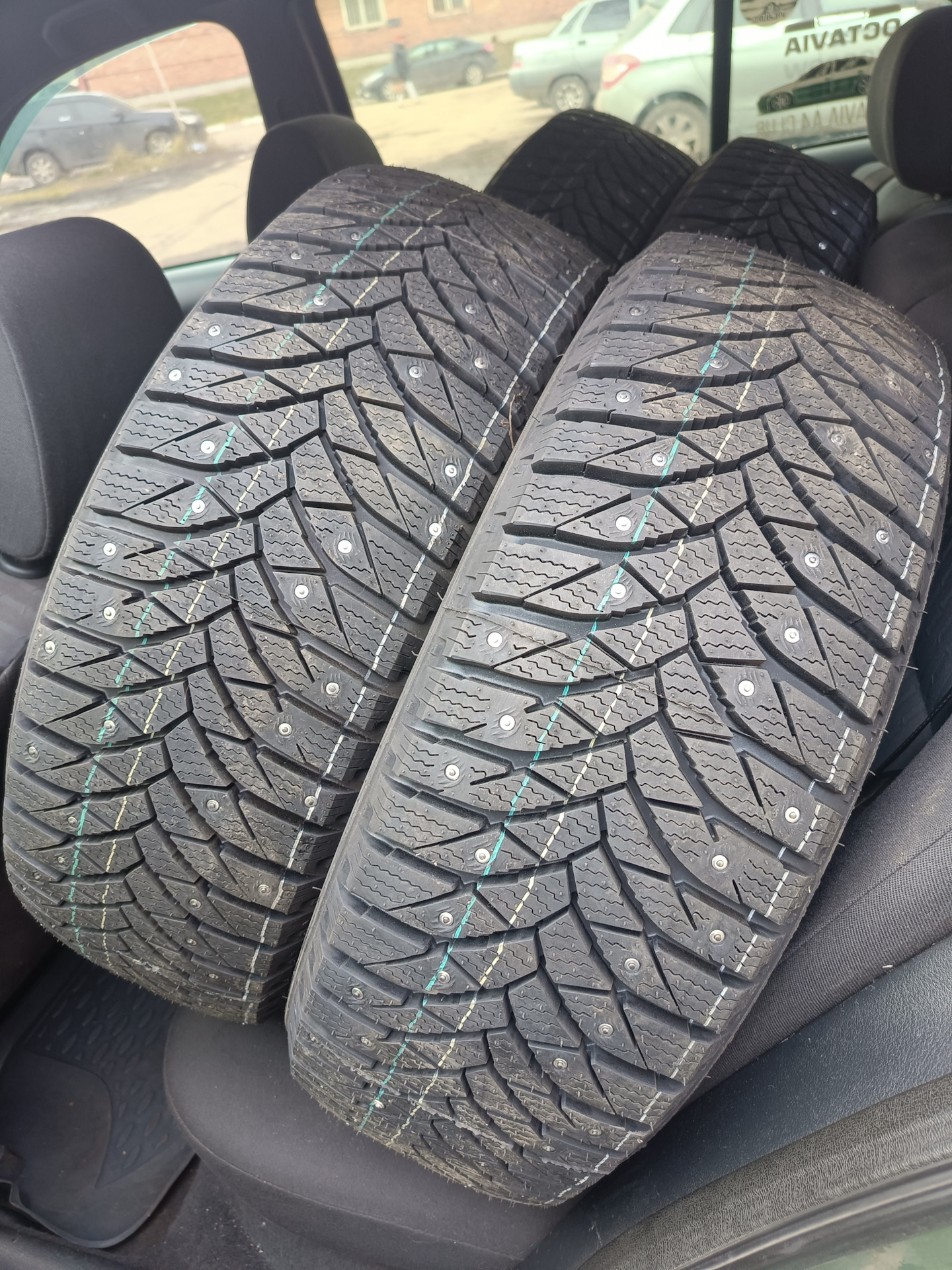 Зимняя резина TRIANGLE PS01 — Skoda Octavia A4 Mk1, 1,8 л, 2003 года ...