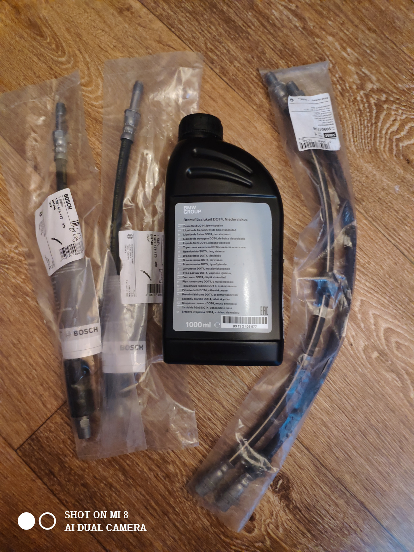 Замена тормозной жидкости и тормозных шлангов — BMW 5 series (E39), 2 л ...