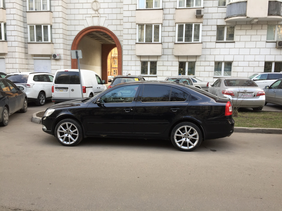Летние диски Ауди — Skoda Octavia A5 Mk2, 1,4 л, 2011 года | колёсные ...