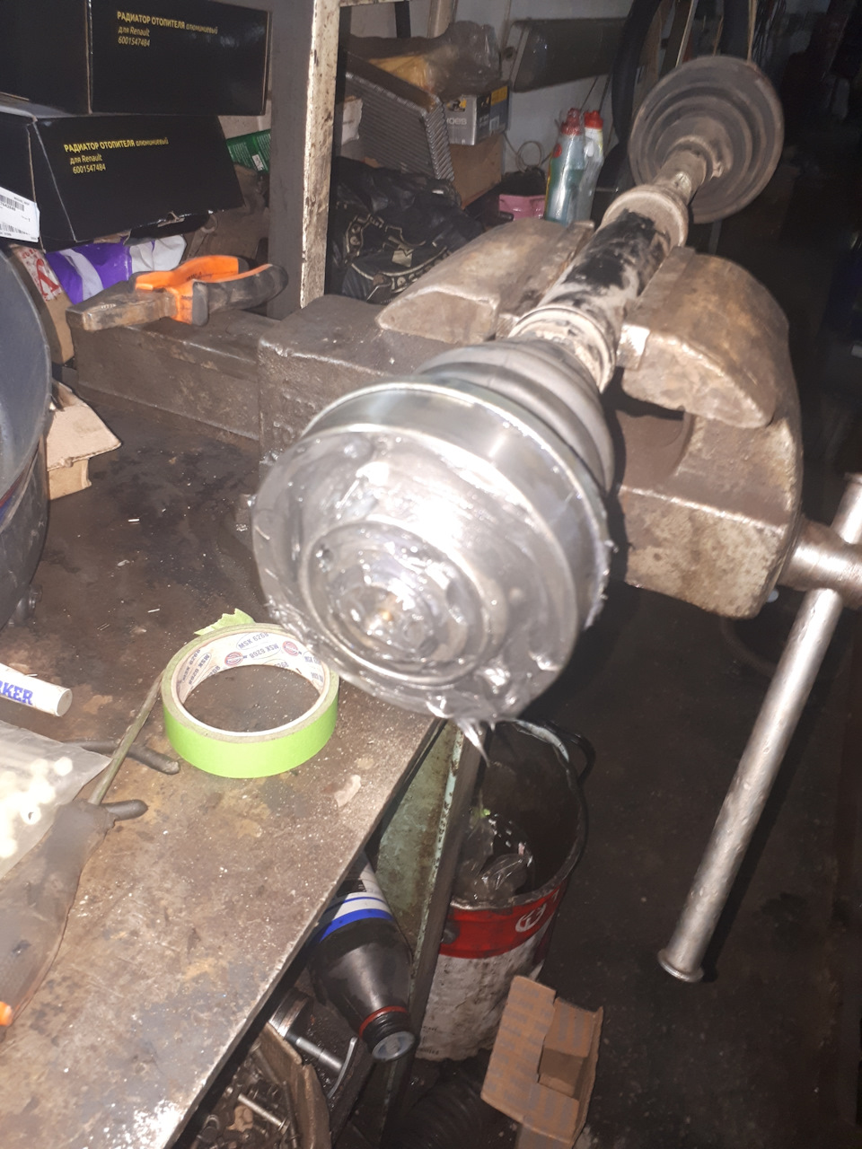 Вибрация при движении ч.3 УРА Я ЕЕ ПОБЕДИЛ! — Audi A4 (B5), 1,8 л, 1995 ...