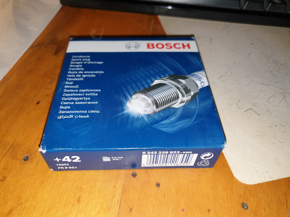 0242229923 Свеча зажигания BOSCH | Запчасти на DRIVE2