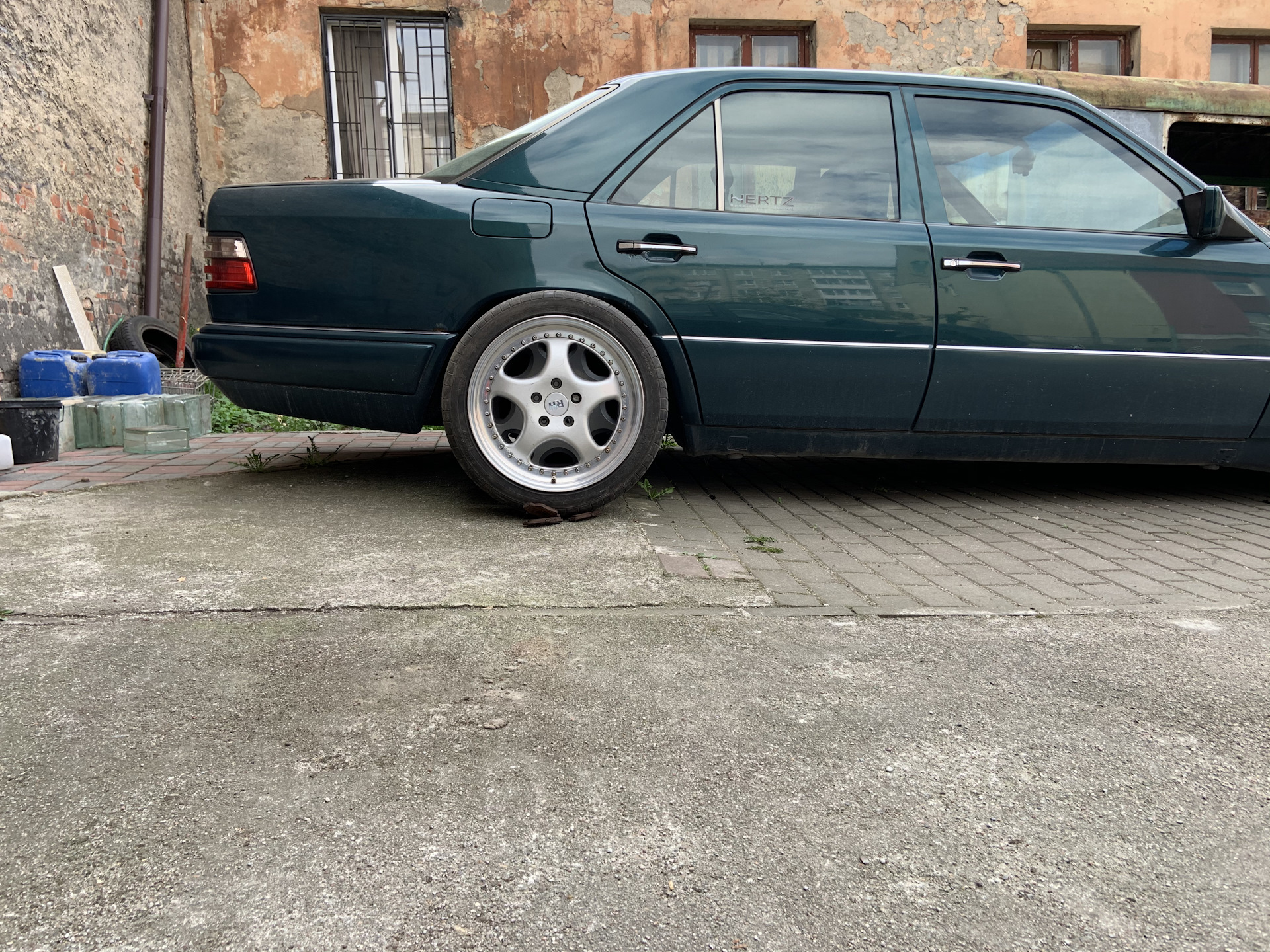 RH ZW1 с 35тым вылетом — Mercedes-Benz E-Class (W124), 2,2 л, 1994 года ...