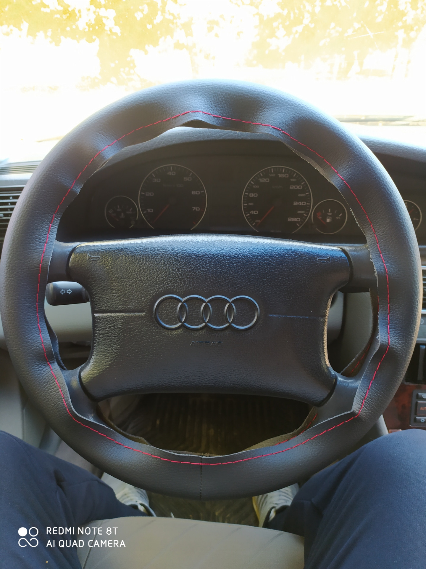 Первый временный колхоз. — Audi A6 (C4), 2,6 л, 1997 года | заправка ...