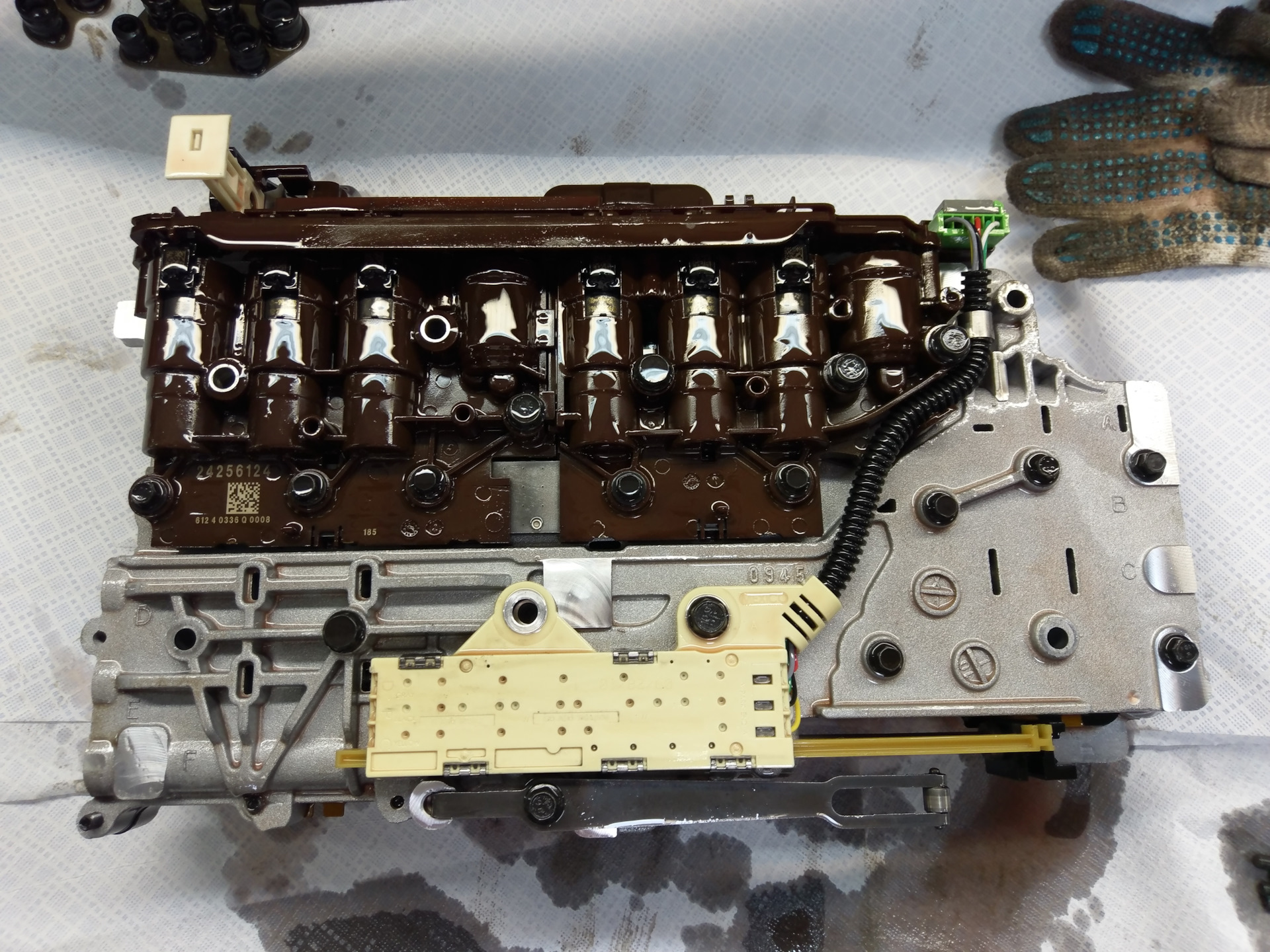 Переборка гидроблока акпп — Cadillac CTS Coupe, 3,6 л, 2011 года ...