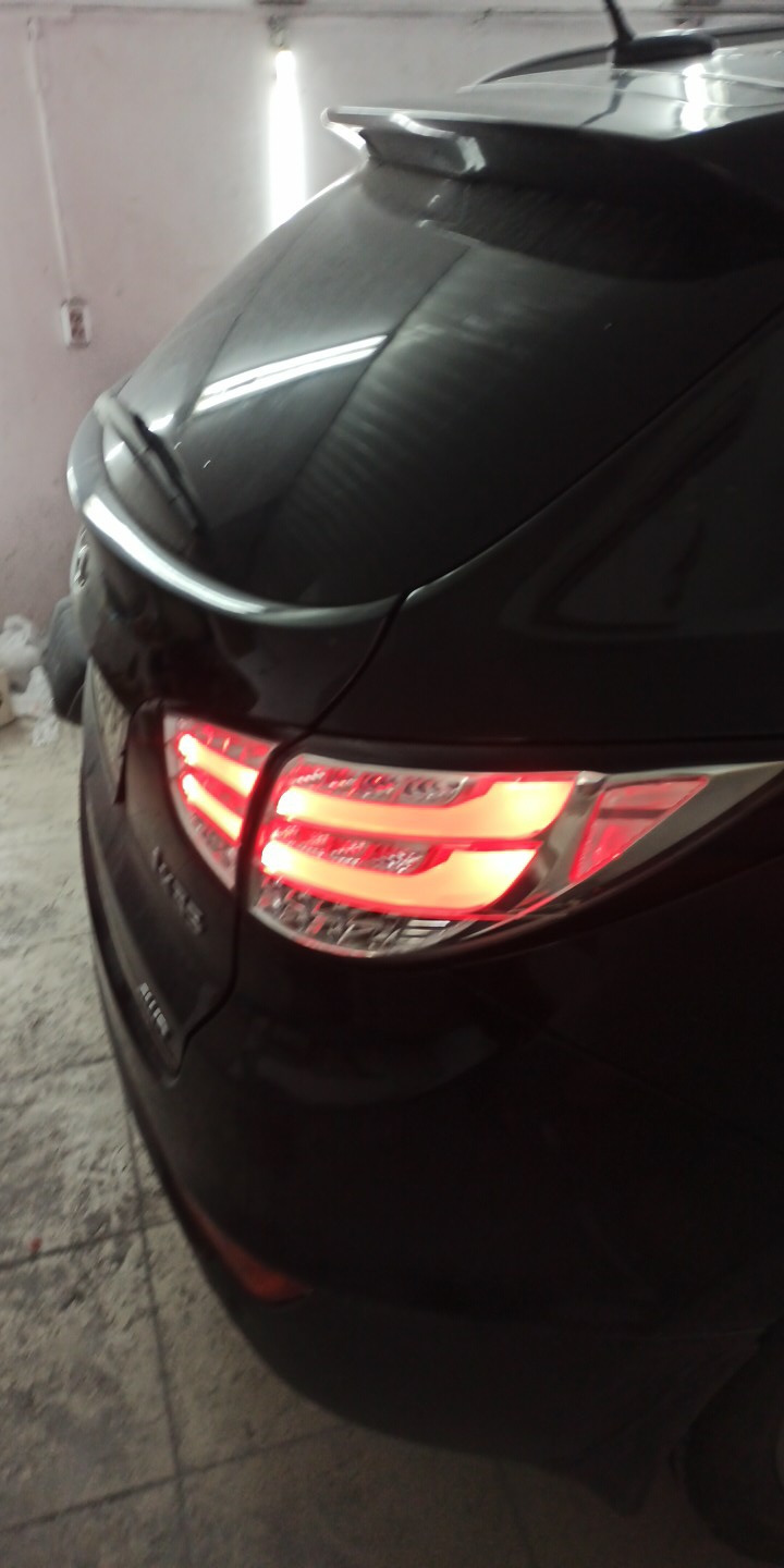 Диодные фонари просто Сууупер 🥳🥳🥳🥳🥳 — Hyundai ix35, 2 л, 2013 года ...