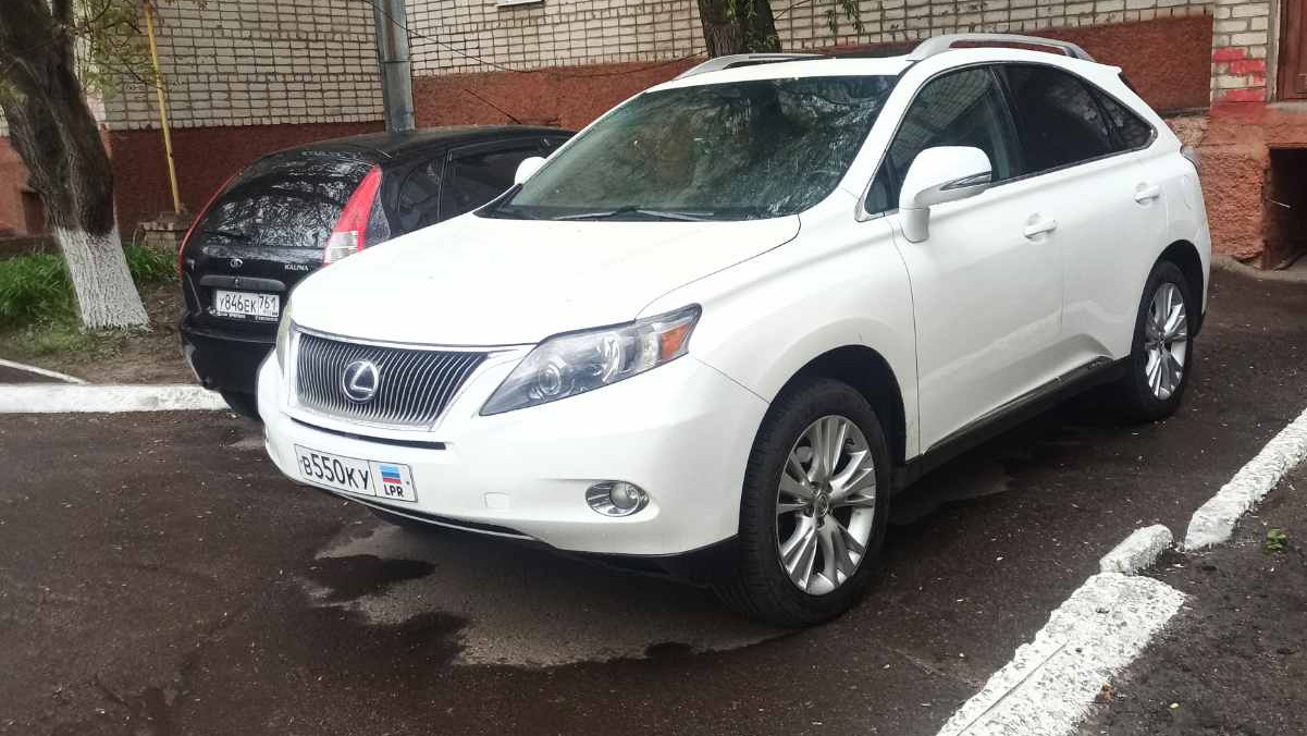 Lexus RX (3G) 3.5 гибридный 2010 | на DRIVE2