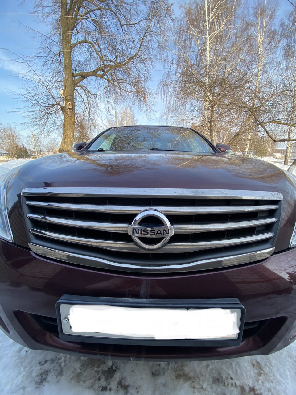 Решетку мне в решетку — Nissan Teana (J32), 2,5 л., 2012 года ...