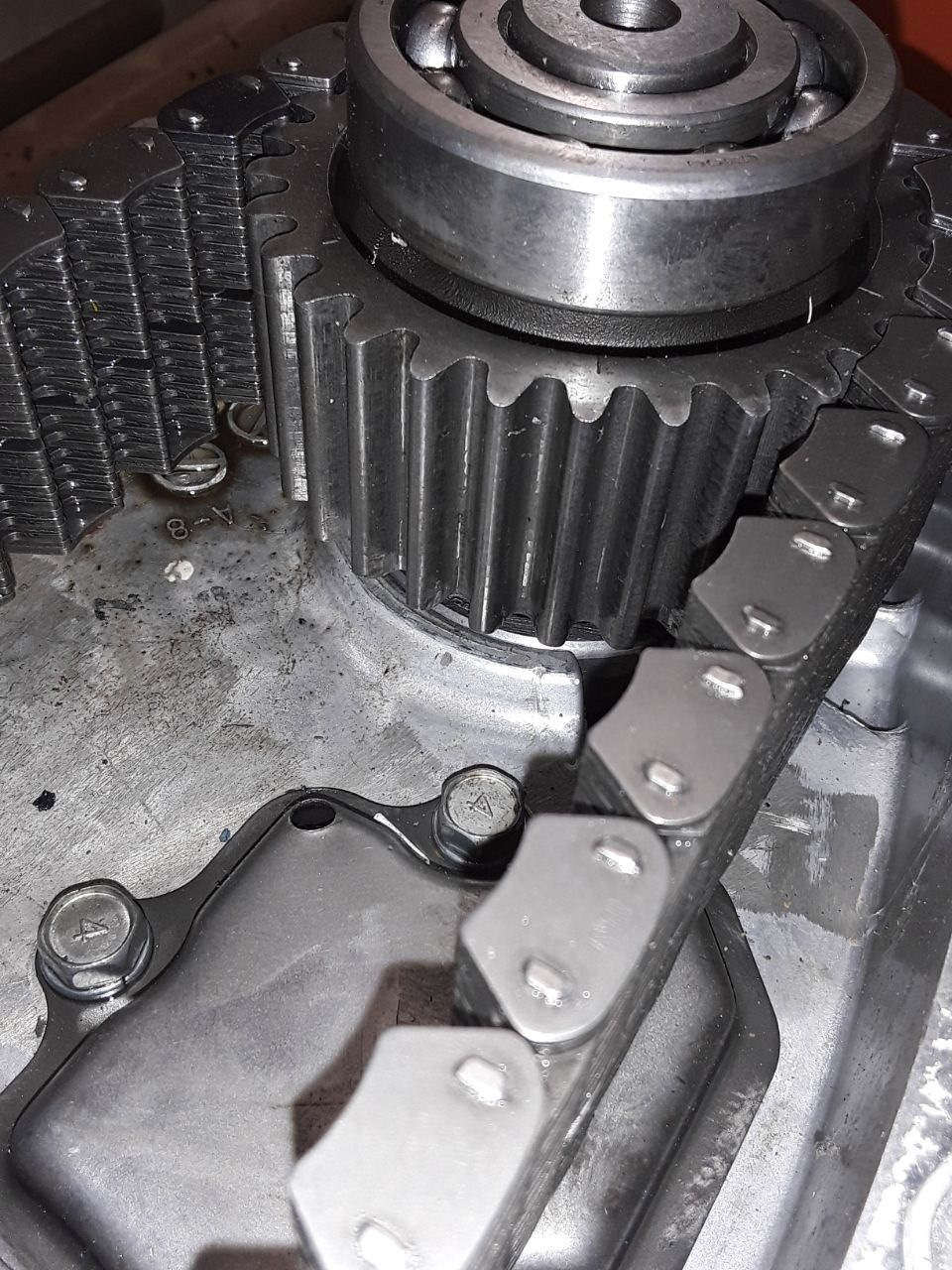 L200 широкая цепь в раздатку — Mitsubishi L200 (4G), 2,5 л, 2011 года ...