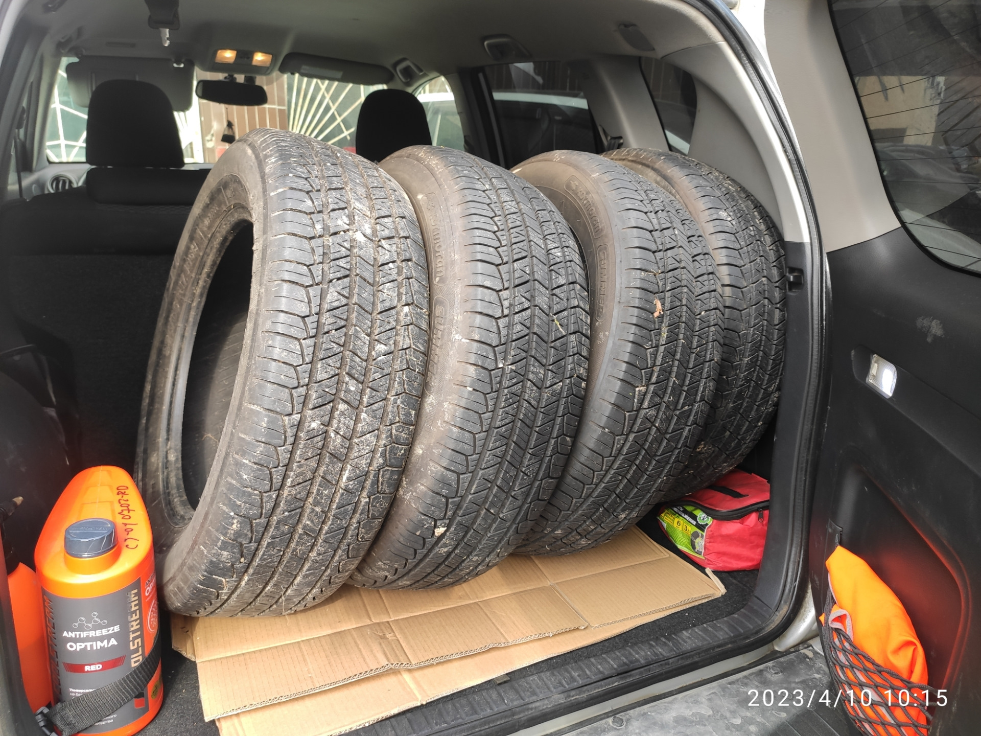 Летняя резина kormoran summer SUV — Toyota RAV4 (III), 2 л, 2009 года ...