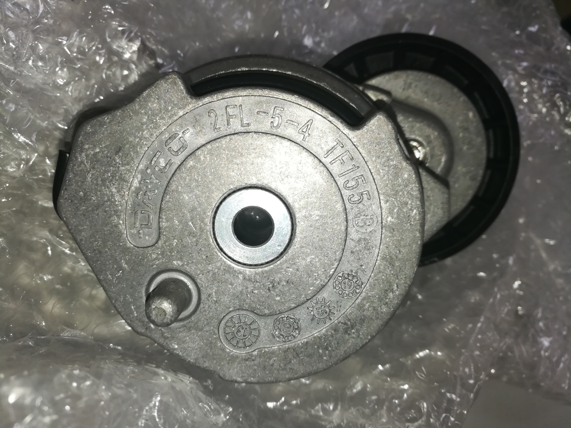 Замена ремня навесного оборудования и установка защиты навсего ремня от ...