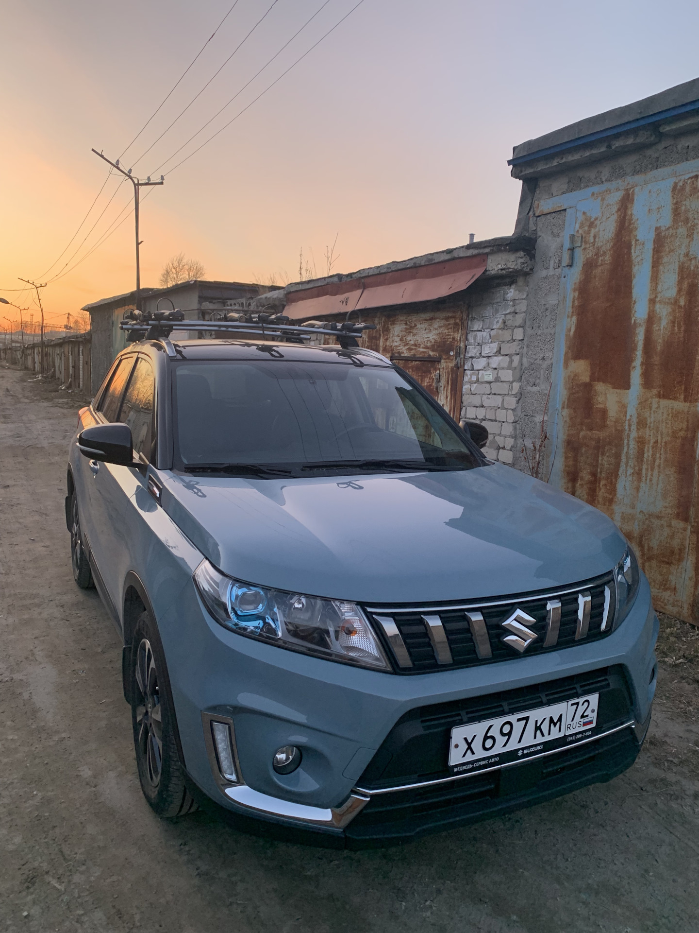 Велобагажник Thule — Suzuki Vitara (4G), 1,4 л, 2019 года | просто так | DRIVE2