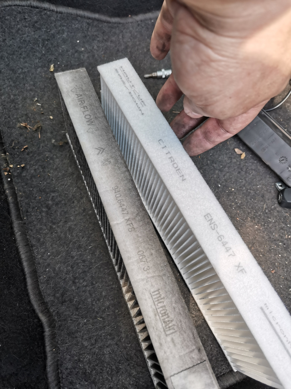 6447XF Фильтр салона Peugeot Citroen | Запчасти на DRIVE2