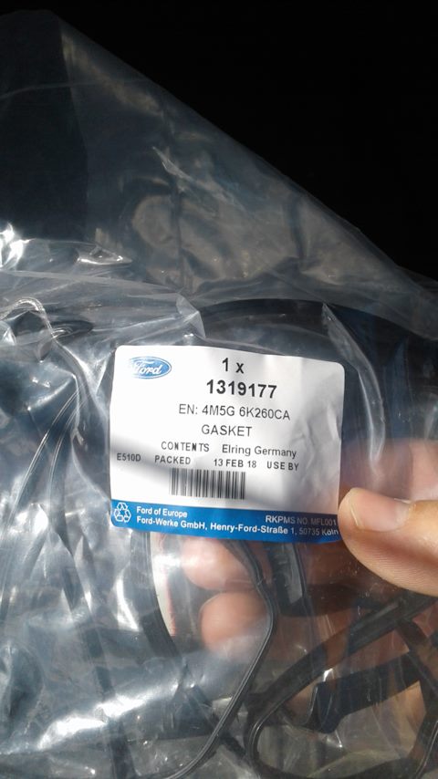 1319177 Прокладка клап. крышки Fo04-/CM Ford | Запчасти на DRIVE2