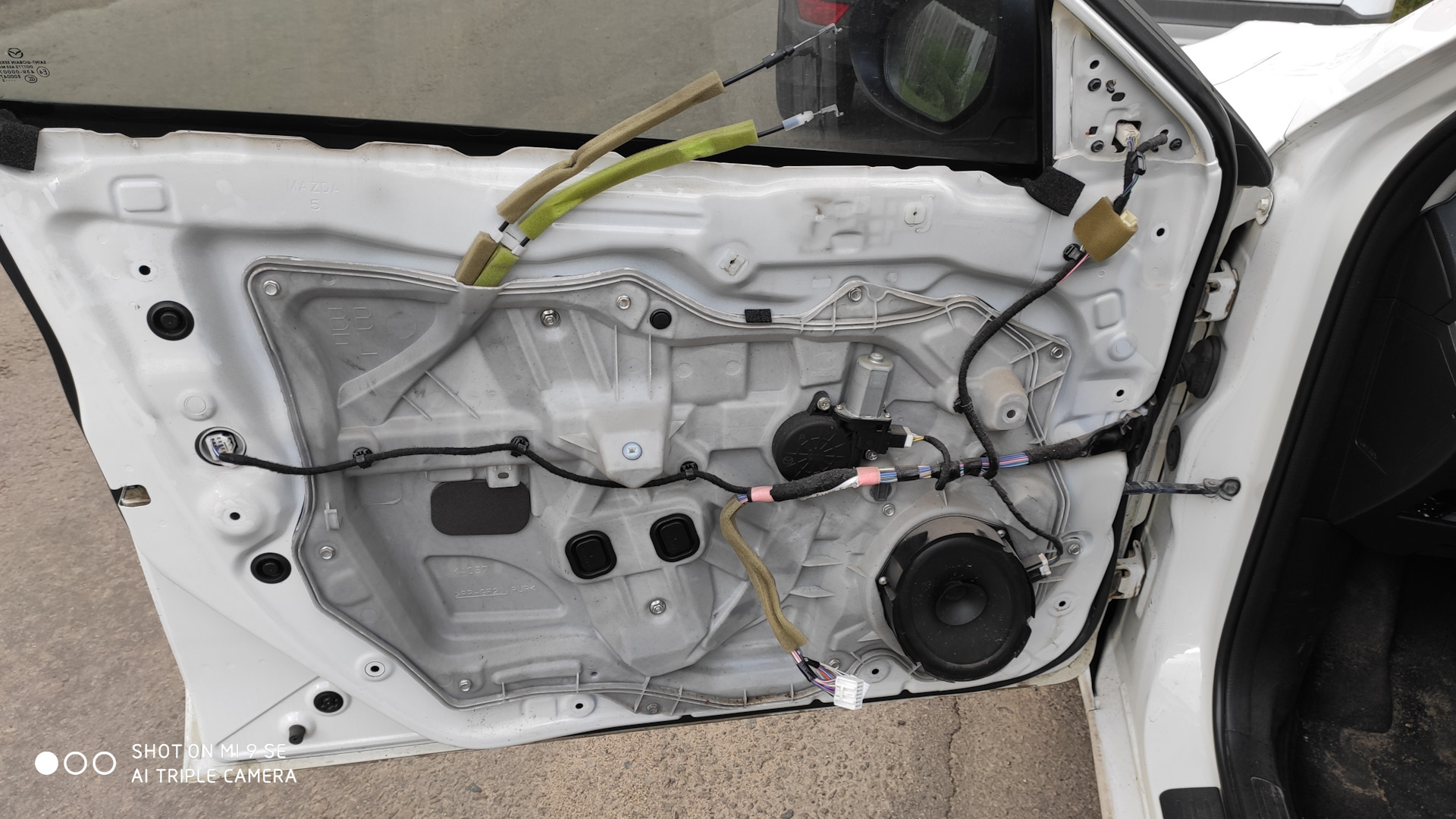 Ремонт ограничителей дверей Мазда 3 BL — Mazda 3 (2G) BL, 1,6 л, 2012 ...