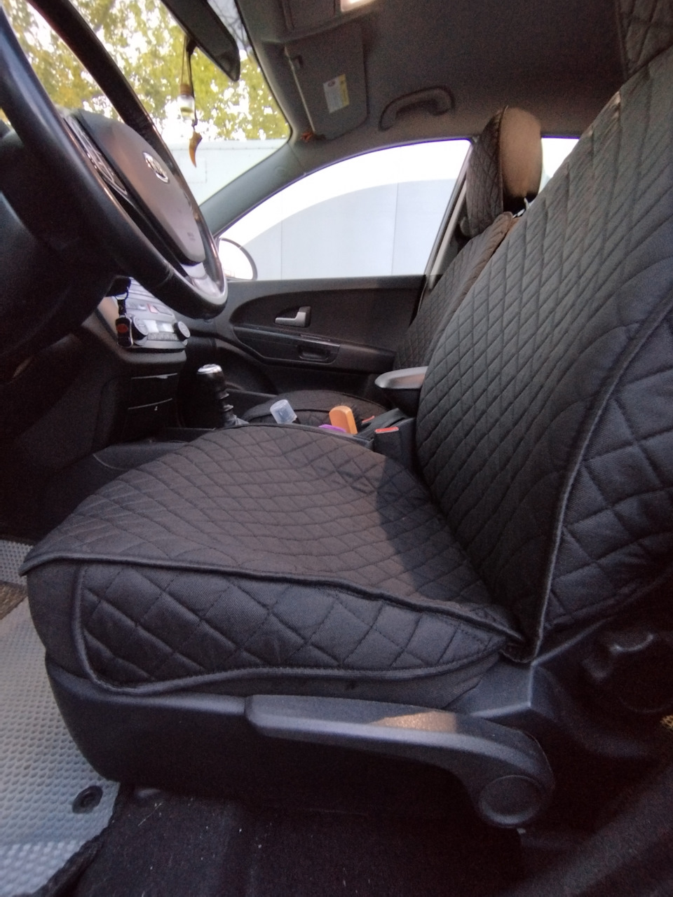 Накидки с боками на передние сиденья. — KIA Ceed SW (1G), 1,6 л, 2008 ...