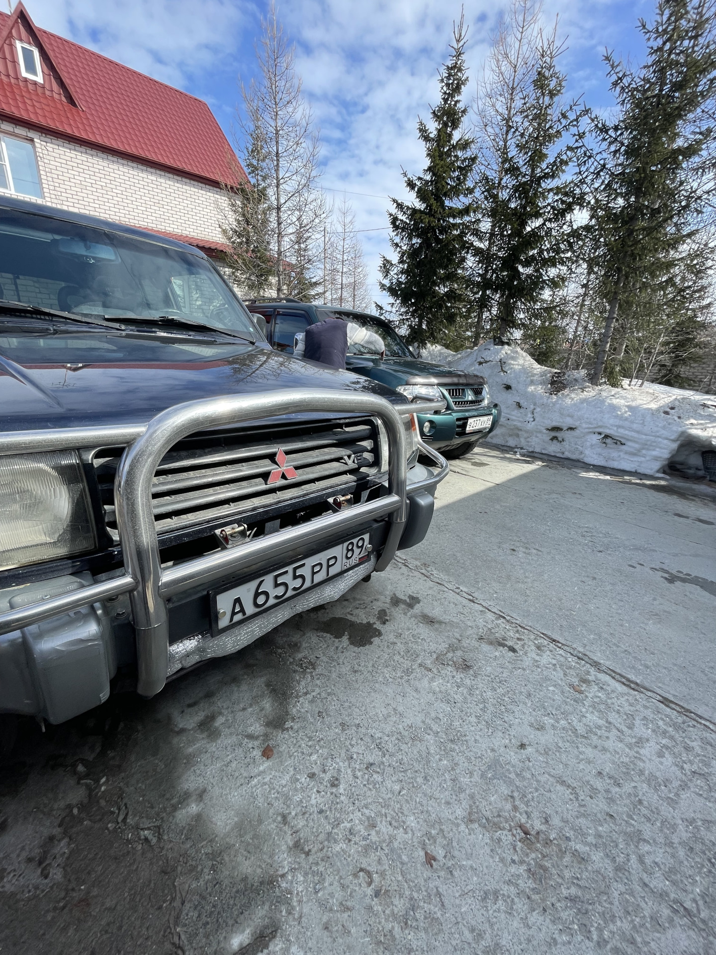 Просто фото — Mitsubishi Pajero (2G), 3,5 л, 1997 года | другое | DRIVE2