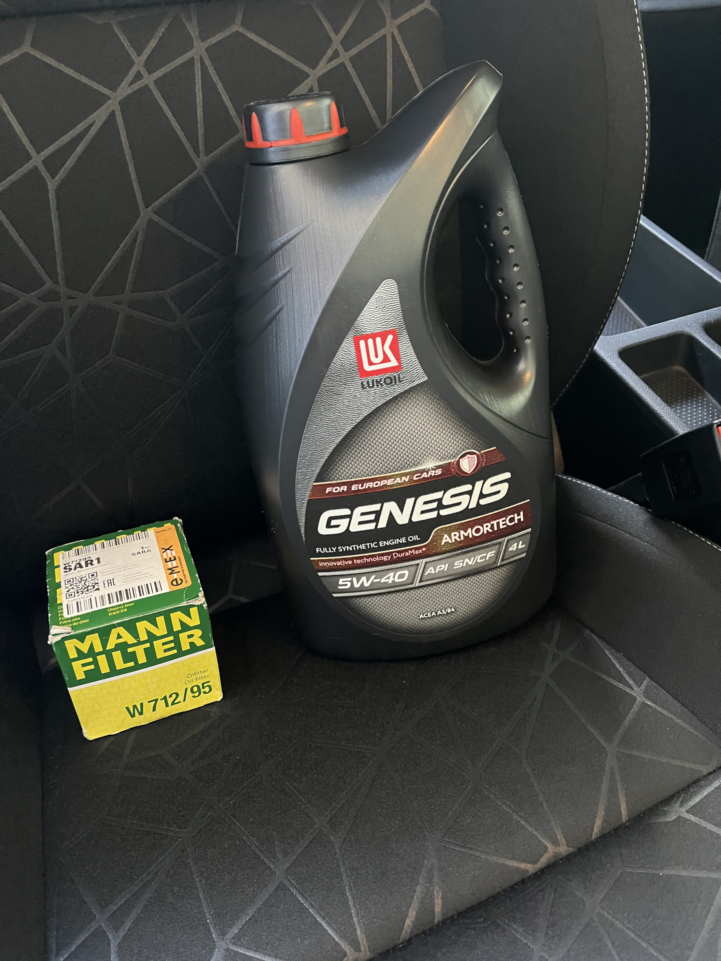 Замена масла, фильтров. 86 962 км — Skoda Octavia A7 Mk3, 1,6 л, 2018 ...