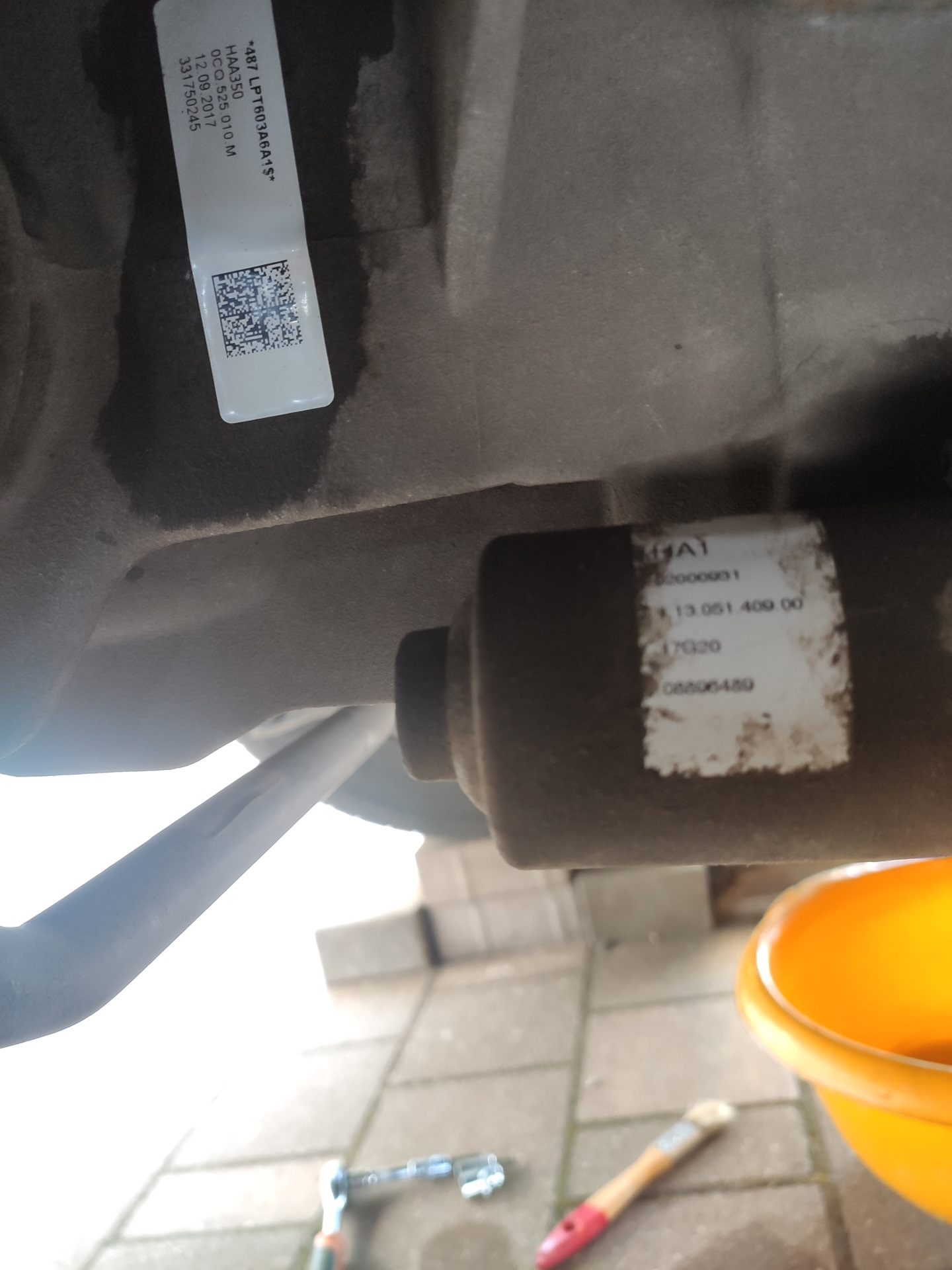 Замена масла в муфте Haldex V — Volkswagen Tiguan (2G), 1,4 л, 2017 ...