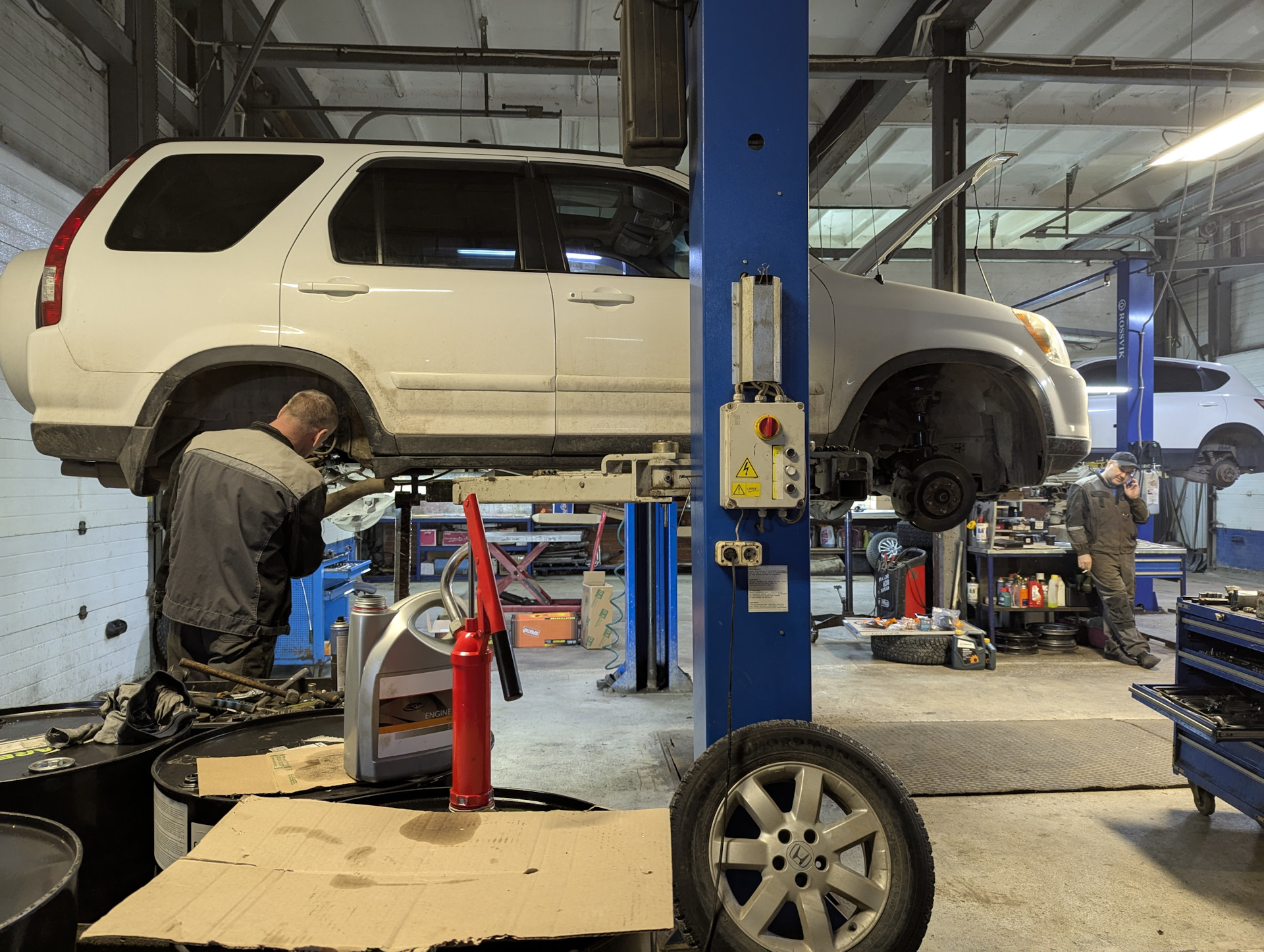 Большое ТО — Honda CR-V (RD4/RD5/RD6/RD7), 2,4 л, 2006 года | визит на ...