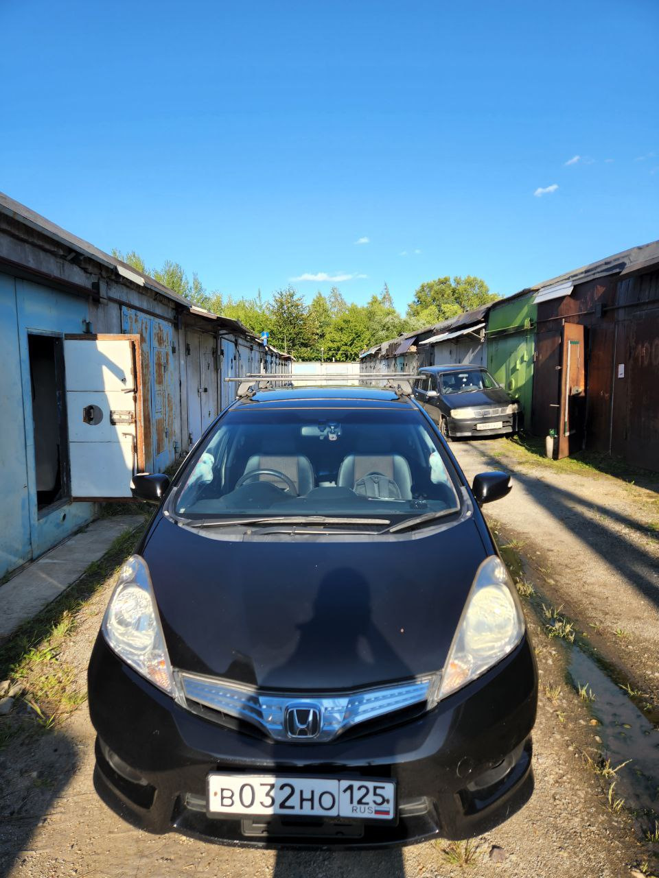 Багажник Муравей Д-1 на крышу — Honda Fit Shuttle (1G), 1,3 л, 2012 ...