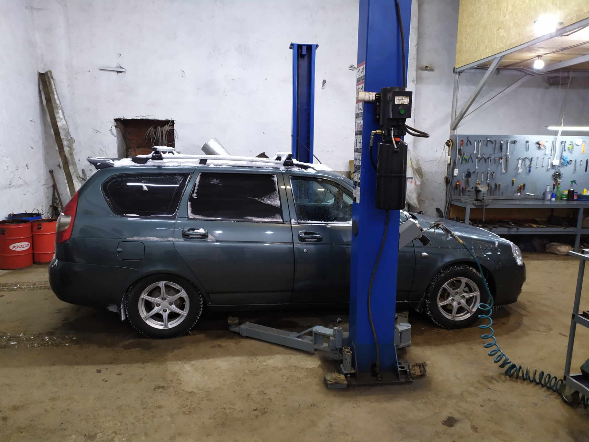 Новые зимние тапки 🌨 — Lada Приора универсал, 1,6 л, 2011 года | тюнинг ...