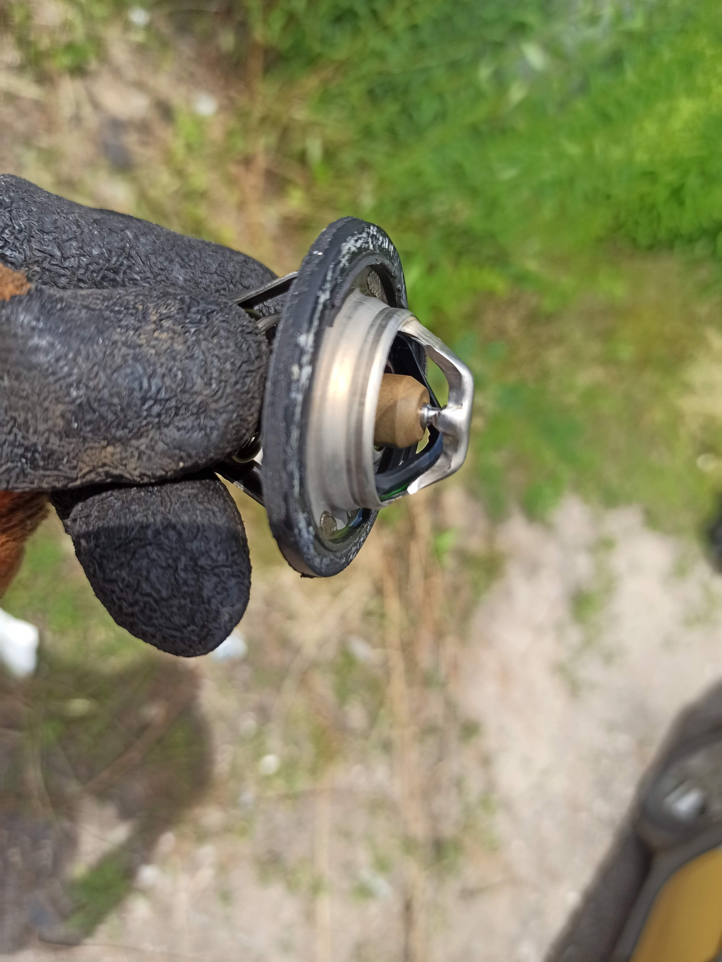 Замена термостата (на VALEO 820025) — Renault Logan (1G), 1,6 л, 2010 ...