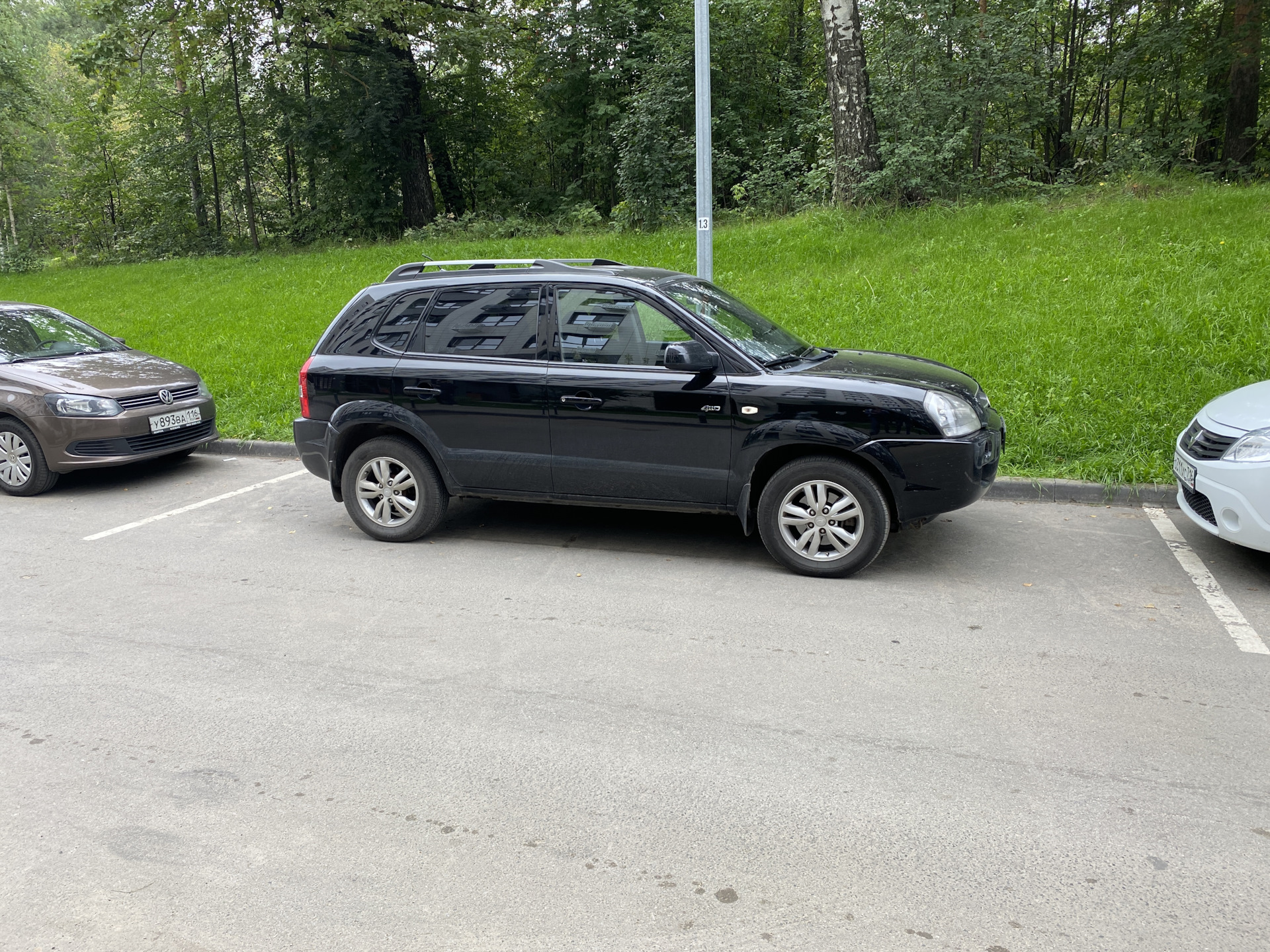 До свидания Тушканчик, до новых встреч — Hyundai Tucson (JM), 2 л, 2008 ...