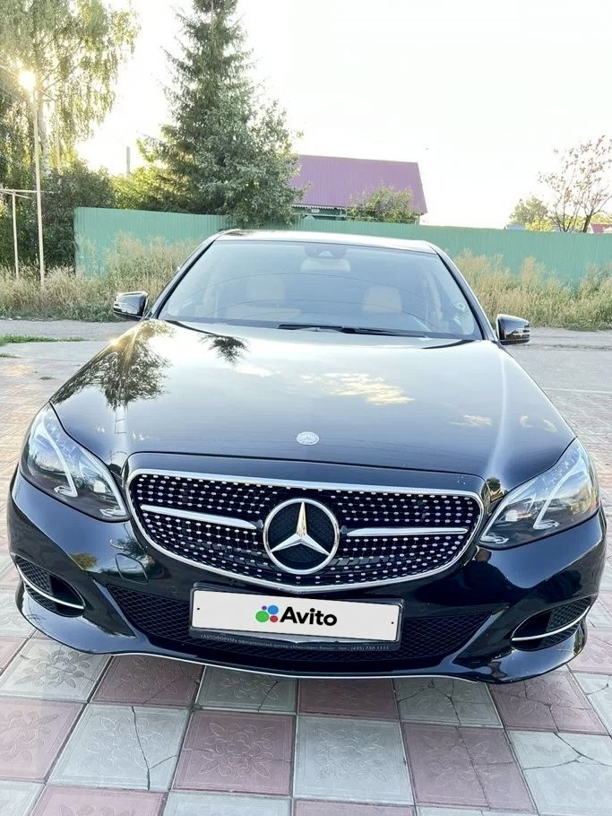 1. Решетка радиатора (original) — Mercedes-Benz E-Class (W212), 2 л ...