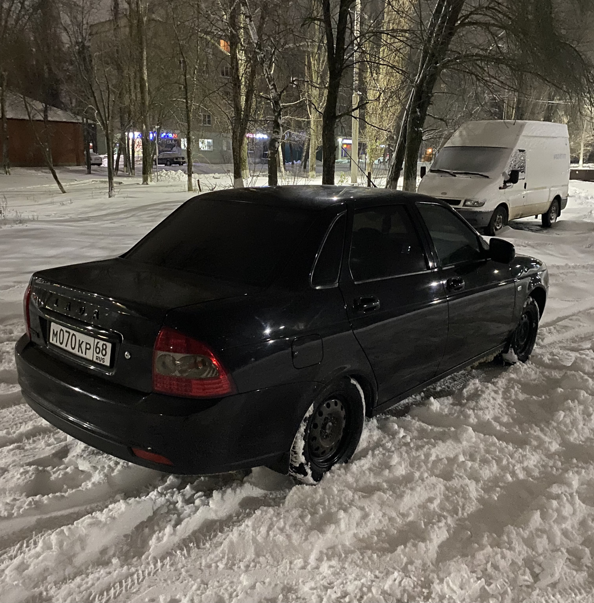 Колпаки black edition и снова антихром — Lada Приора седан, 1,6 л, 2016 ...