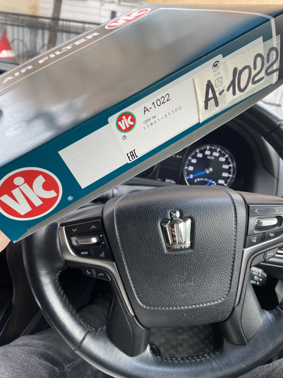 1780131100 Воздушный фильтр TOYOTA LEXUS | Запчасти на DRIVE2