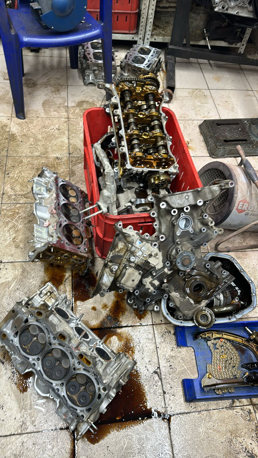 Обслужил ДВС 2GR FXE — Lexus RX 450h (3G), 3,5 л, 2010 года | визит на ...