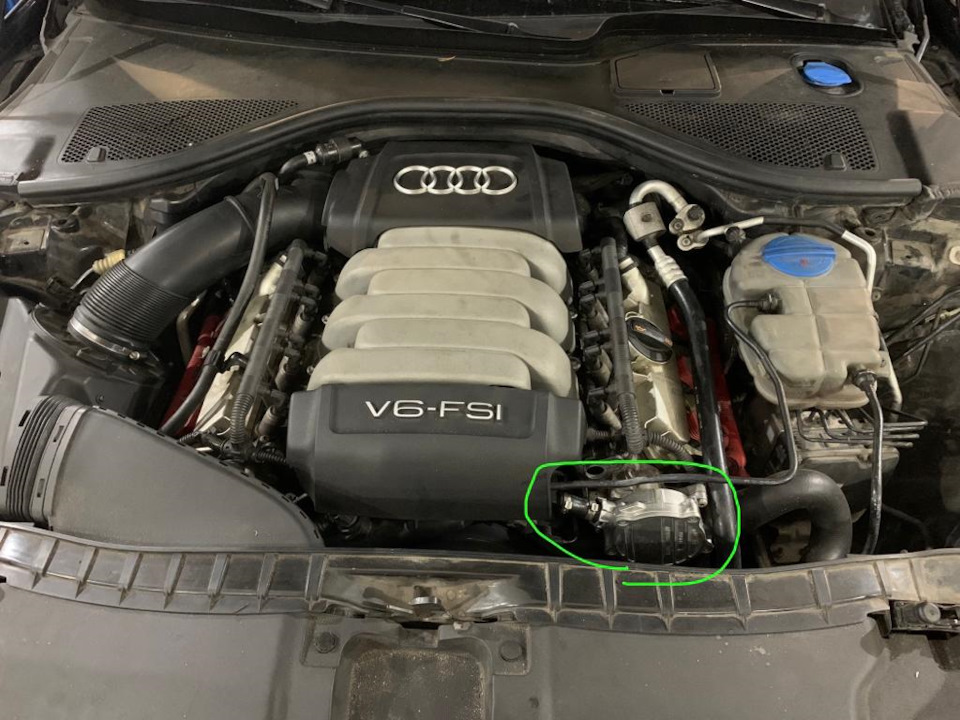 3. Замена вакуумного насоса малого на Ауди А6 С7 — Audi A6 (C7), 2,8 л ...