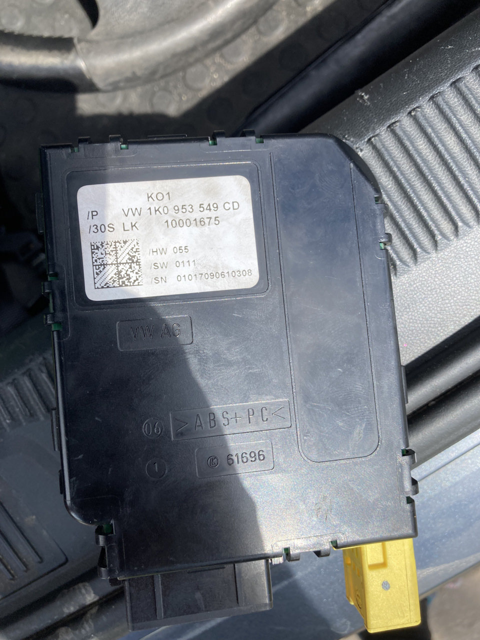 1K0953549CD Модуль подрулевых переключателей VAG | Запчасти на DRIVE2