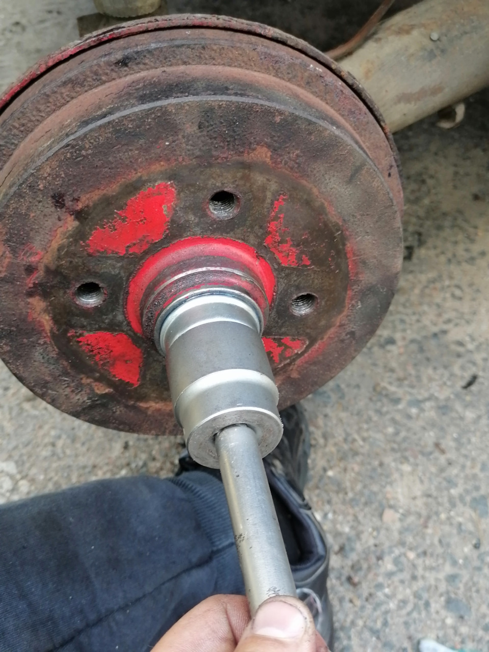 Задние ступ. подшипники — Volkswagen Golf Mk2, 1,6 л, 1988 года ...