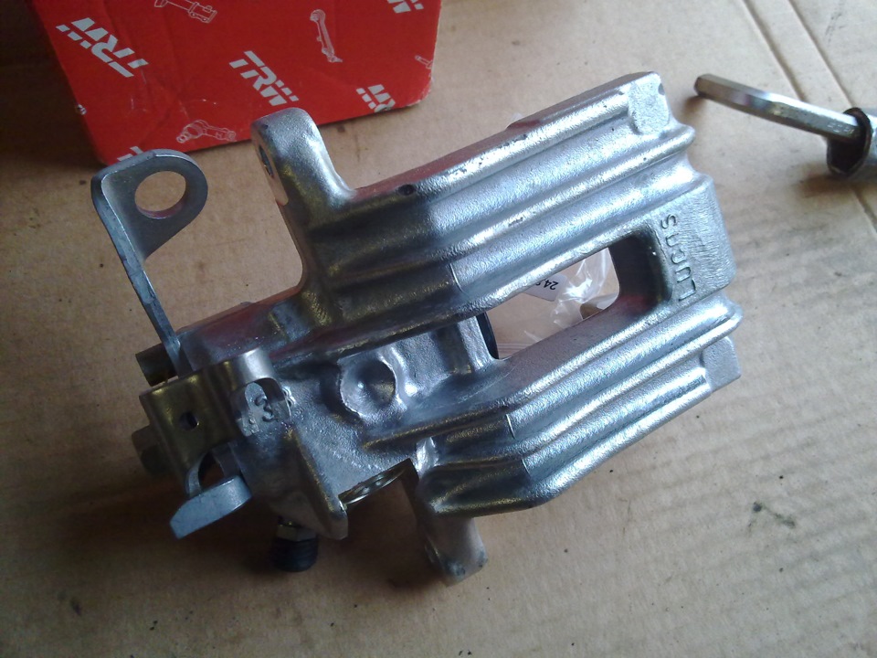 Замена задних тормозов.Переход на двухрядный подшипник. Часть II ...