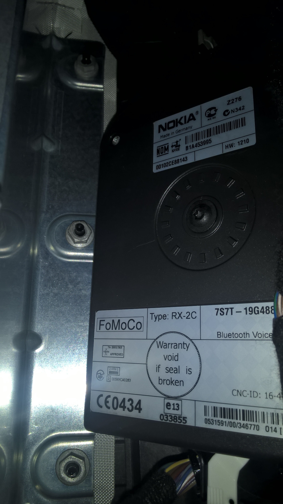 Заказал модуль громкой связи (русский язык) с USB. — Ford Mondeo IV, 2 ...