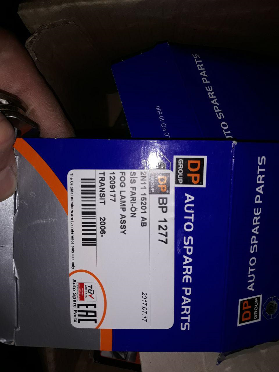 1209177 Фара противотуманная / C-Max, Fiesta, Fusion, Focus II/III ...