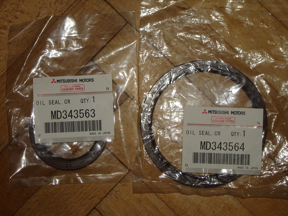 MD343564 Сальник коленвала задний Mitsubishi | Запчасти на DRIVE2