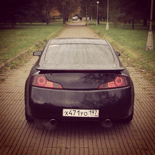 Осень 2014 — Infiniti G35 Coupe, 3,5 л, 2004 года | фотография | DRIVE2