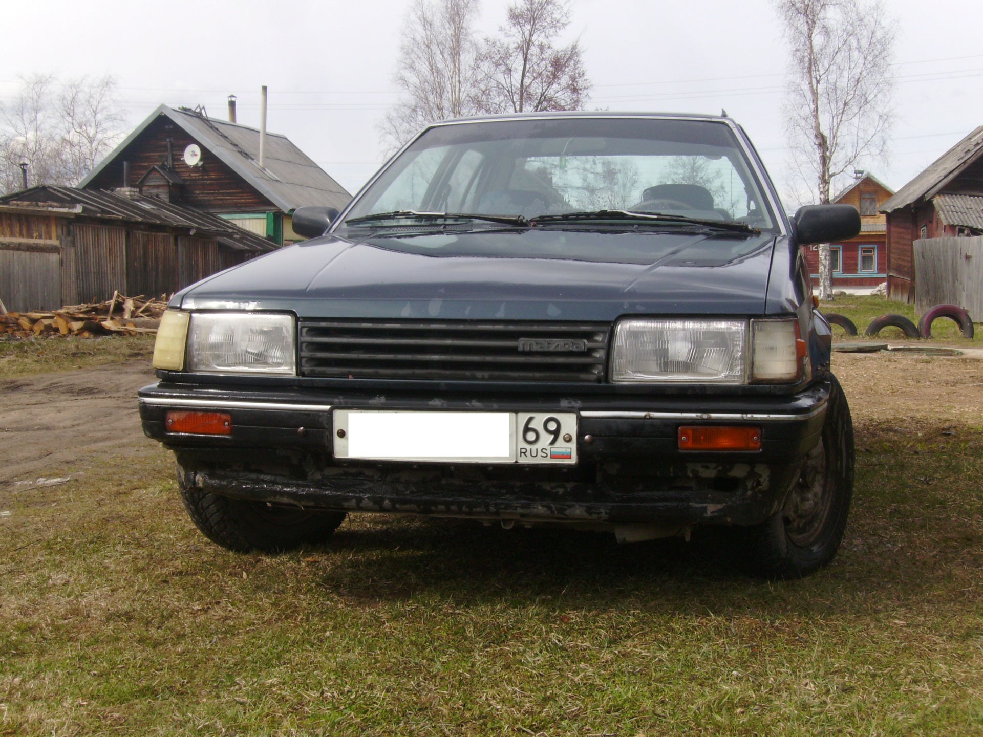 Фоточки Мазды — Mazda 323 III, 1,3 л., 1987 года | фотография | DRIVE2